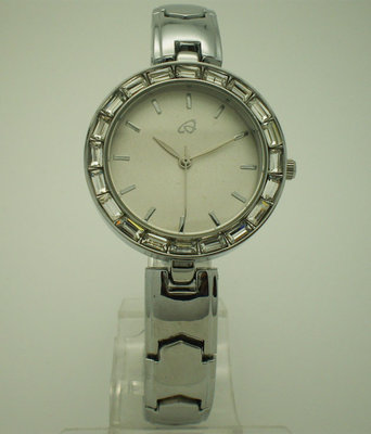 Round Diamond Dial Women Quartz Watch Customizable Logo Stylish Waterproof Watch