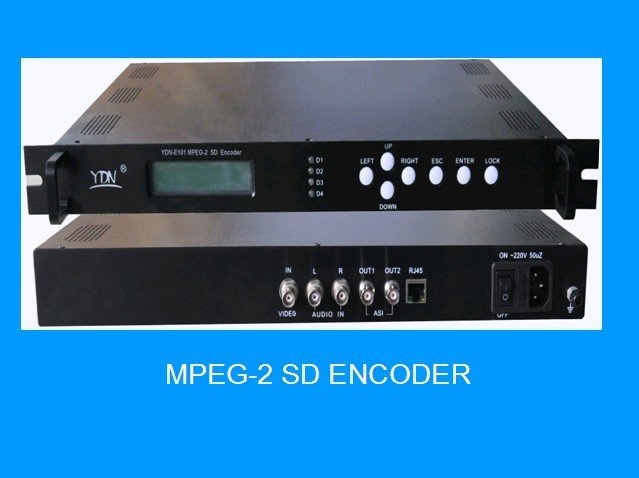 MPEG2 SD encoder with IP output