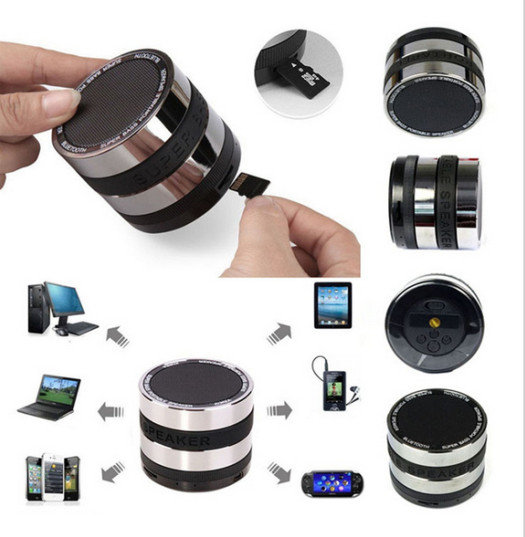Portable Wireless Stereo Bluetooth Speaker For iPhone iPad Samsung