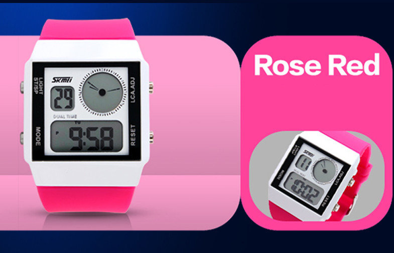 Liquid Crystal Analogue Watch