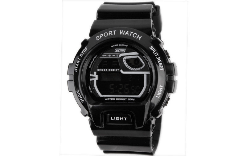 Waterproof Digital Wrist Watch Women Daily Alarm LCD Sport Watches