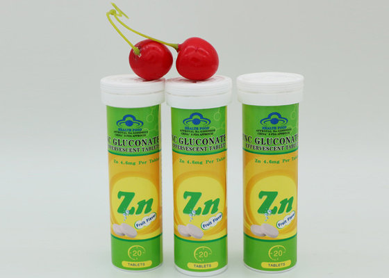 Vitamin C Fizzy Tablets / Zinc Gluconate Effervescent Tablets For Improving Body Immunity