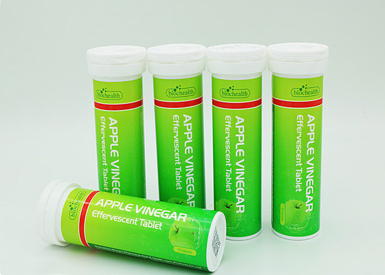 Magic Slim Fizz Tablets Apple Vinegar Effervescent Energy Tablets GMP Certified