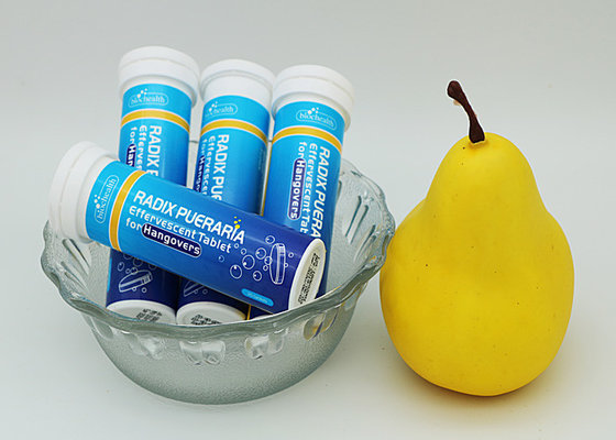 Grey Hangover Cure Tablets Pueraria Lobata Extract For Protect Liver OEM Available