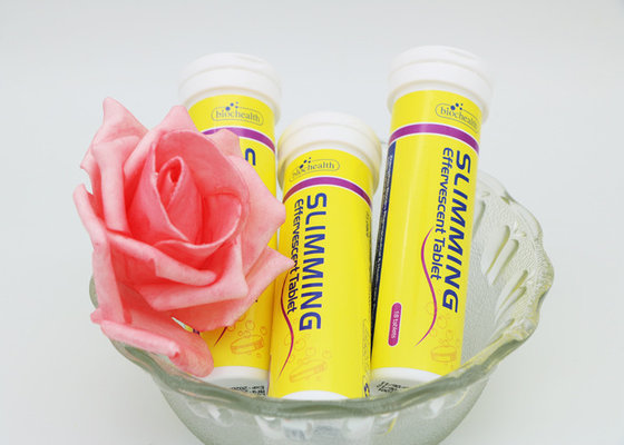 Healthy Slim Fizz Tablets / Weight Loss Effervescent Tablets With Samples