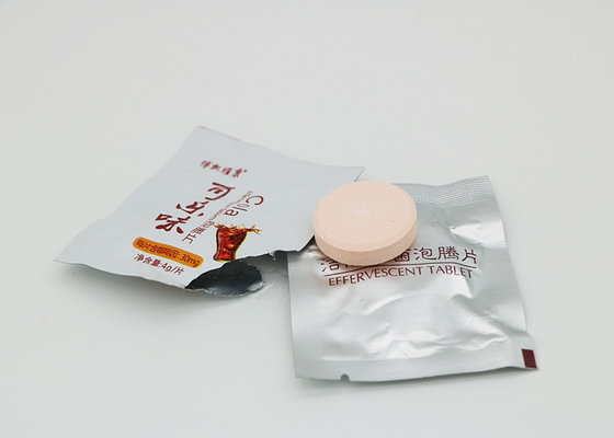Custom Private Label Effervescent Tablets / Calcium And Vitamin D3 Effervescent Tablets