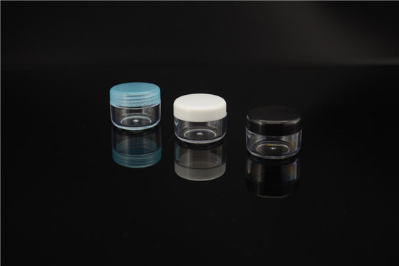 Easy Carrying Cute Mini 5ml Cosmetic Storage Containers , PP Lid Plastic Cosmetic Bottles And Jars