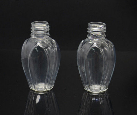 Transparent Small Empty Cosmetic Bottles 45ml , Empty Makeup Containers Unique Shape