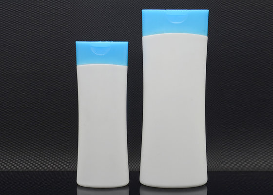 Shampoo Plastic Pump Bottles , hair conditioner bottle in Blue and White 200ml,400ml