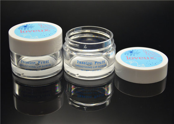High End acrylic Lotion Jars Skincare Packaging , Color Customized