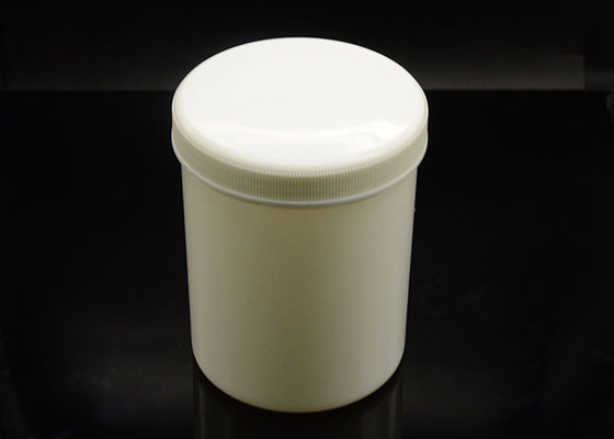 PET Plastic 1000ml Medical wide mouth mason jar with Silk Screen printing