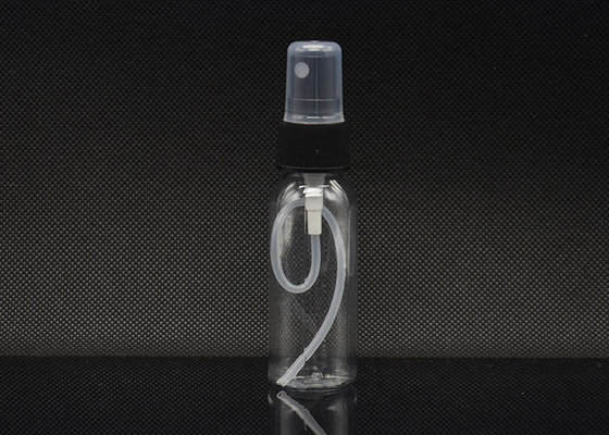 1000ml Boston shape clear plastic spray bottles with personal artwork printing
