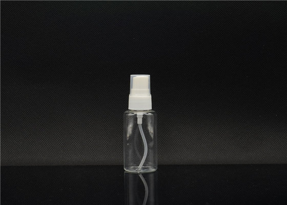 Small Clear 40ml Empty Plastic Pump Bottles For Shampoo , Screw Cap Type