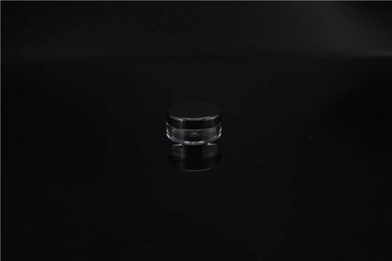 Handy Mini Plastic Cream Jars Support Hot Stamping / Offset Printing / Labeling