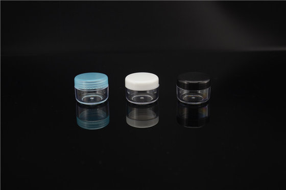 Easy Carrying Cute Mini 5ml Cosmetic Storage Containers , PP Lid Plastic Cosmetic Bottles And Jars