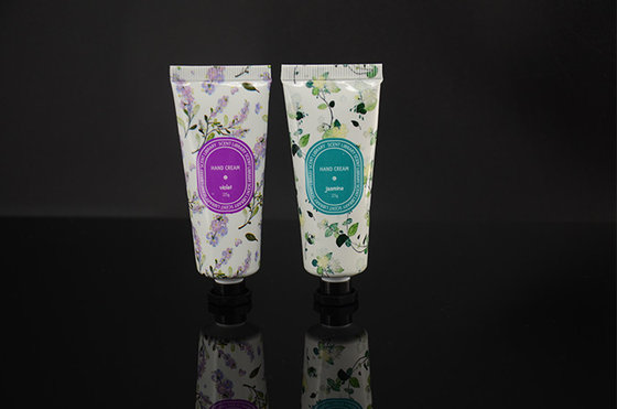 Customized Plastic Cosmetic Tubes For BB Cream / Medicine Shiny Coating Cap