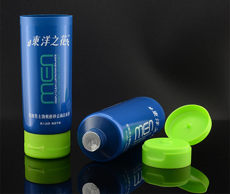 Simplisqueeze Plastic Cosmetic Tubes For Facial Scrub With Valve Cap