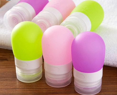 Small 2 oz / 1.2 oz Bulb Shaped Plastic Cosmetic Tubes Round Green