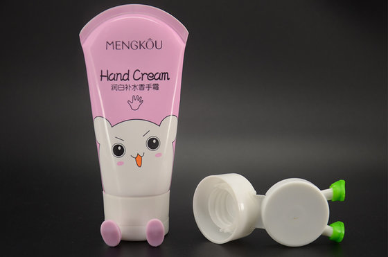 Skin Care Lotion Tube Containers  HDPE LDPE Tube 80ml Over Molded