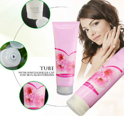 Non - Drip Flip Cap Dia 50mm Plastic Cosmetic Tube For Body Cream