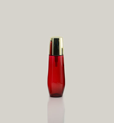 60ml / 2oz Red Facial Moisturizer Empty Cosmetic Bottles Customized