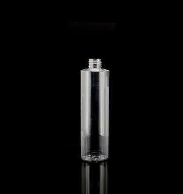 300ml Flat Shoulder Clear Transparent Pet Bottle For Personal Care