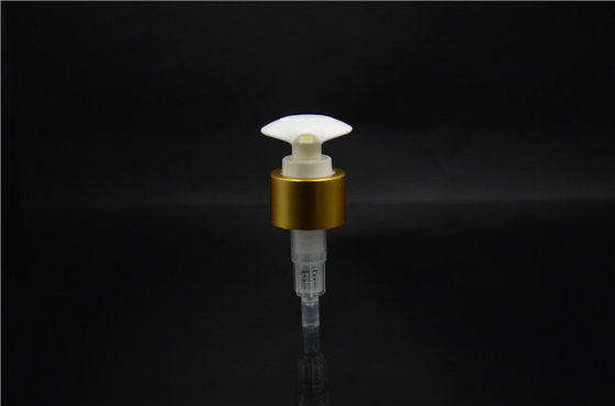 24 / 410mm Glod Alumite Lotion Dispenser Pump Cosmetic Bottle Packaging