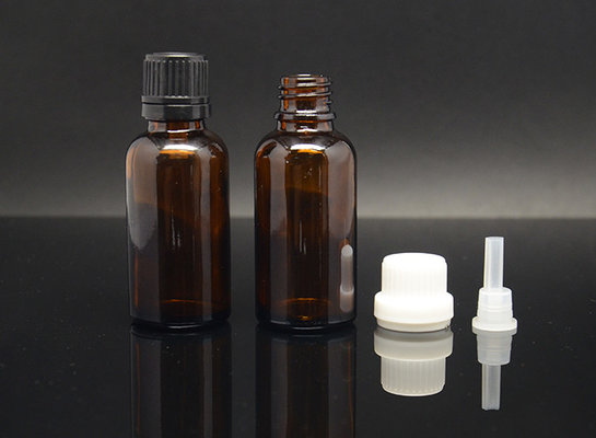 30ml-100ml European Pharmaceutical Amber Glass Bottle Offset Printing