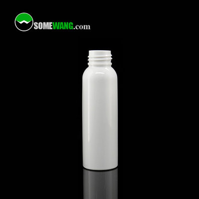 80ml Cosmo White Color Plastic Pet Lotion Bottle PET Customized With Pump