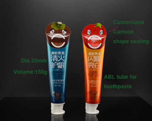 Aluminum Toothpaste Tube Plastic Cosmetic Tubes Laminated Pacakging