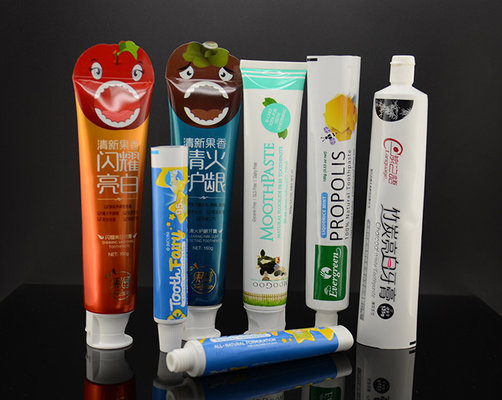 Aluminum Toothpaste Tube Plastic Cosmetic Tubes Laminated Pacakging
