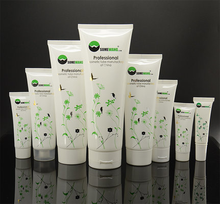 Round Container Empty Cosmetic Soft Squeeze Tube Packaging 3ml To 250ml