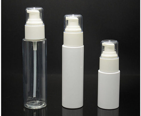 Customized Empty Cosmetic Bottles With Sprayer For Personal Care , PET Material