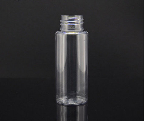 Clear Plastic Cosmetic Containers For Perfume With Hot Stamping Logo , FDA / BV Approved