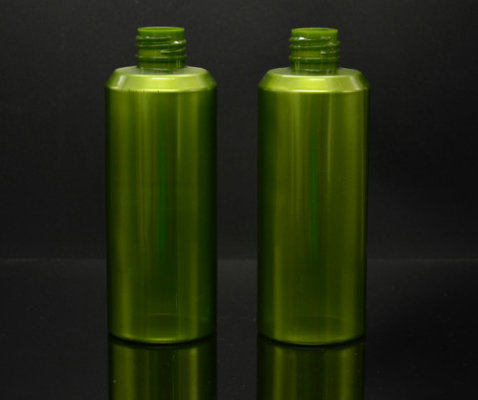 Washable 220ml Empty Plastic Cosmetic Bottles With Cylinder , Eco Friendly