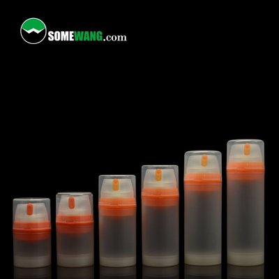 35ml Airless Cosmetic Bottles , Nature Color Empty Plastic Bottles for Personal Care