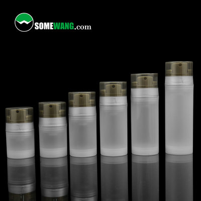PP 75ml Lotion Plastic Pump Bottles , Empty Cosmetic Containers with natural color