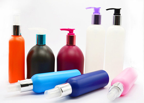 200ml boston round shampoo container airless pump bottles for Cosmetic