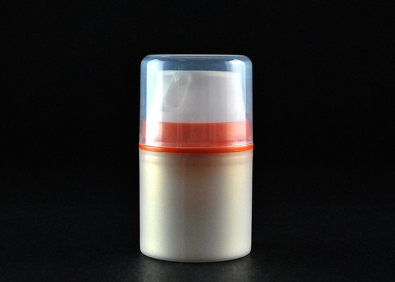 30ml natural color plastic PP cream airless pump bottle for Beauty Product