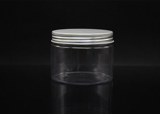 300ml round clear Pet Jars for food packaging