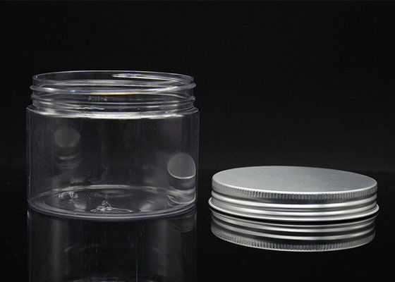 300ml round clear Pet Jars for food packaging