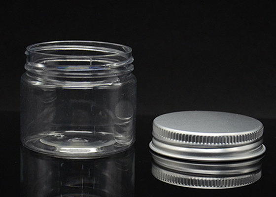 Small clear PET jars 50ml