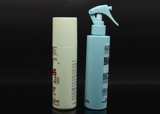 Beautiful Plastic Pump Bottles Eco Friendly Cosmetic Packaging 200ml