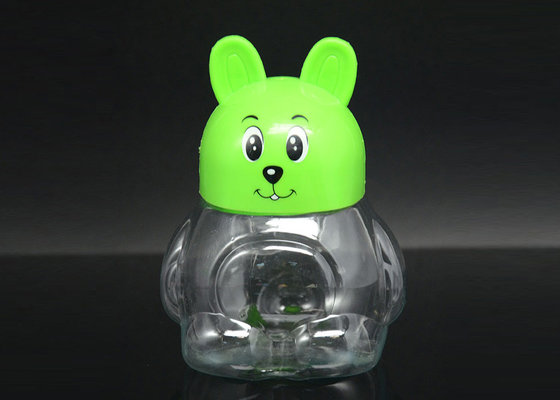 Small Cute Clear Plastic Cosmetic Bottles in Animal shaped for candy