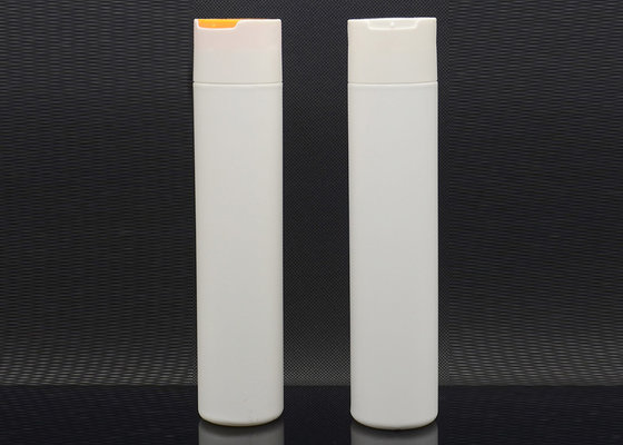 Custom 300ml plastic bottle Cosmetic Containers with press cap in Red , Green , Pink