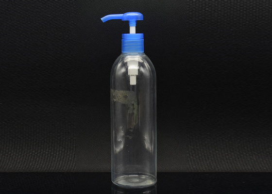 Custom Body Lotion Containers clear plastic pump bottles with Silk printing