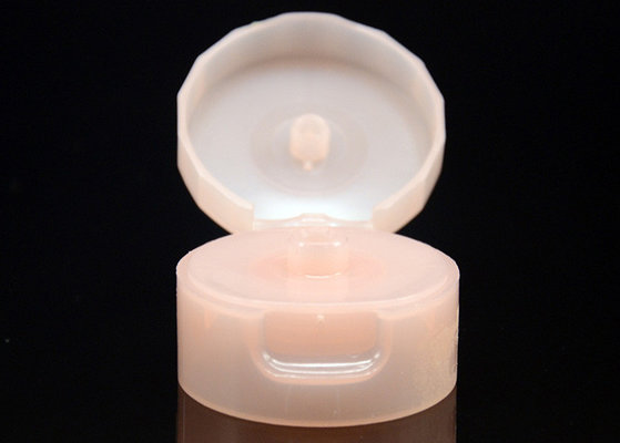 Black , White flip Cosmetic Plastic Tube cosmetic caps with 20mm diameter