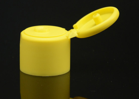 Yellow Lotion Tube Packaging cosmetic caps with hot stamp printing