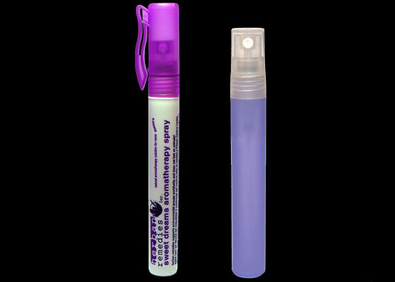 Cute perfume spray atomizer Plastic Pump Bottles in Yellow , Purple