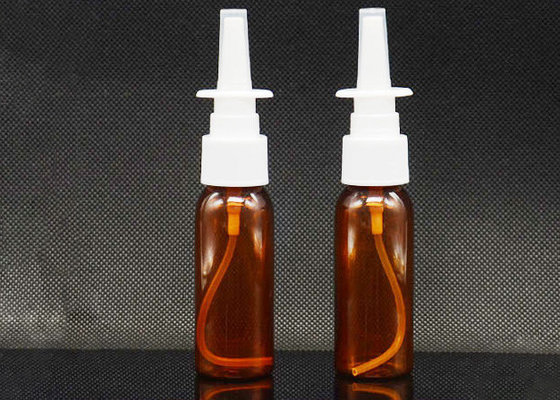 Pharmacy nasal spray Plastic Cosmetic Bottles customized , Offset printing